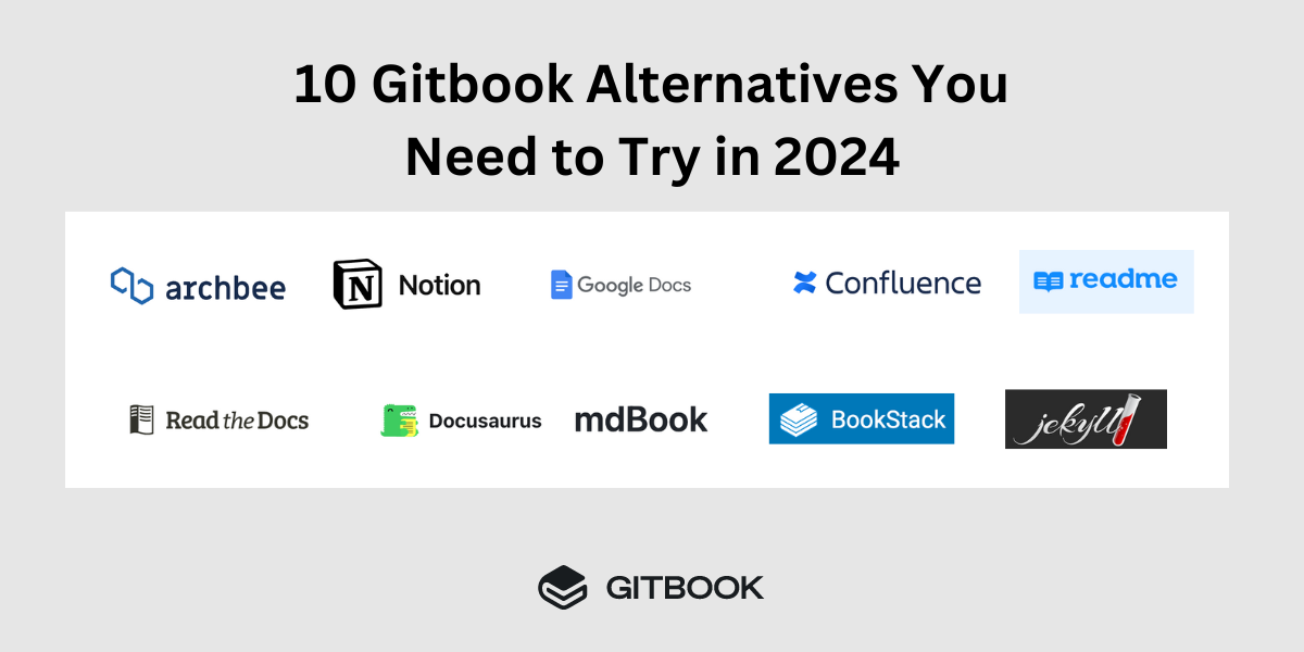 10 Gitbook Alternatives You Need to Try in 2024